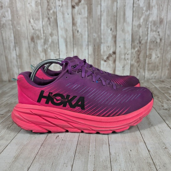 Hoka | Shoes | Hoka Rincon 3 Womens Running Shoes Purple Pink Size B ...